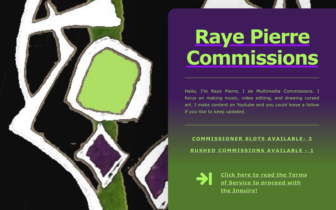 Ray Pierre Commissions